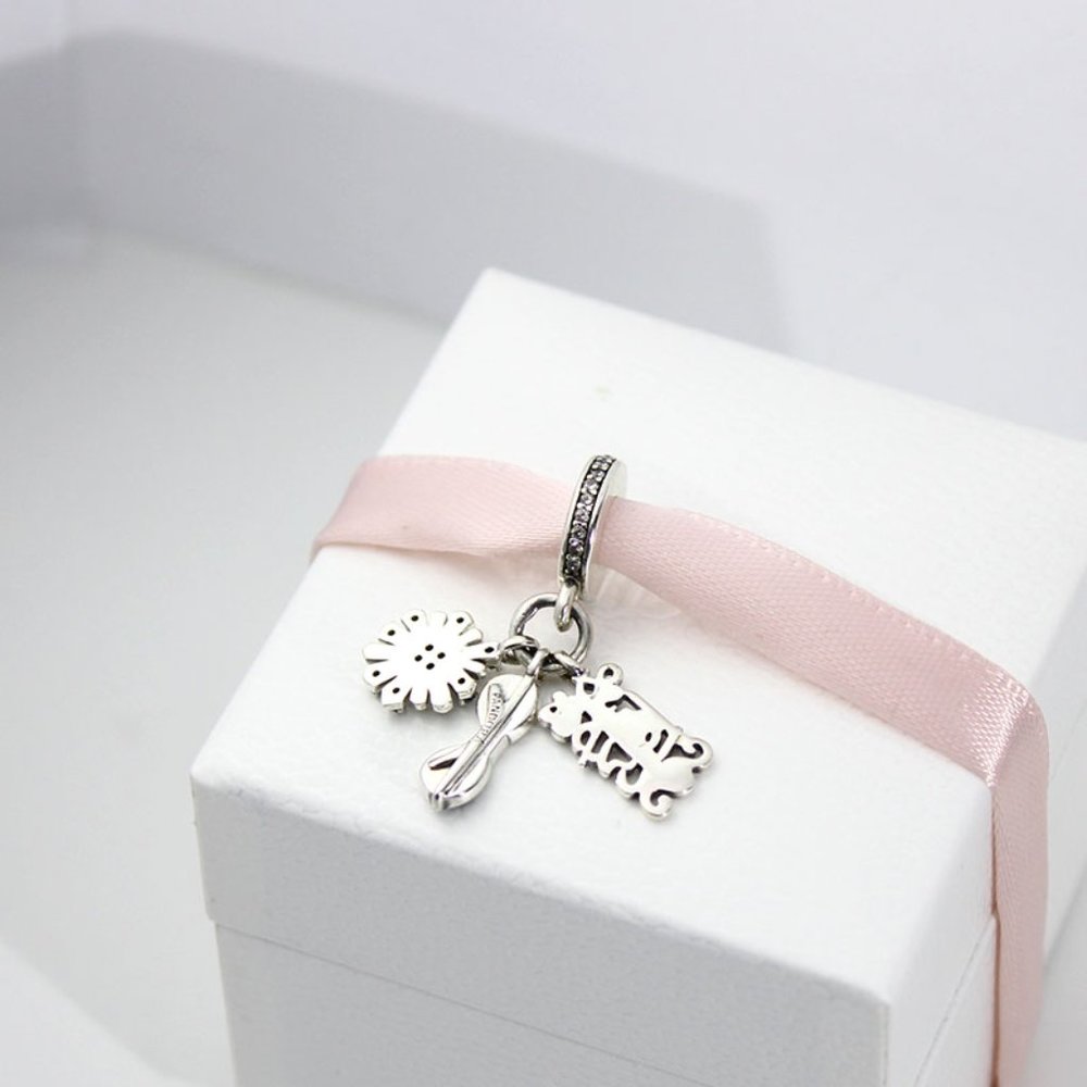 Pandora American Icons Dangle Cz & Enamel Charm - Gem